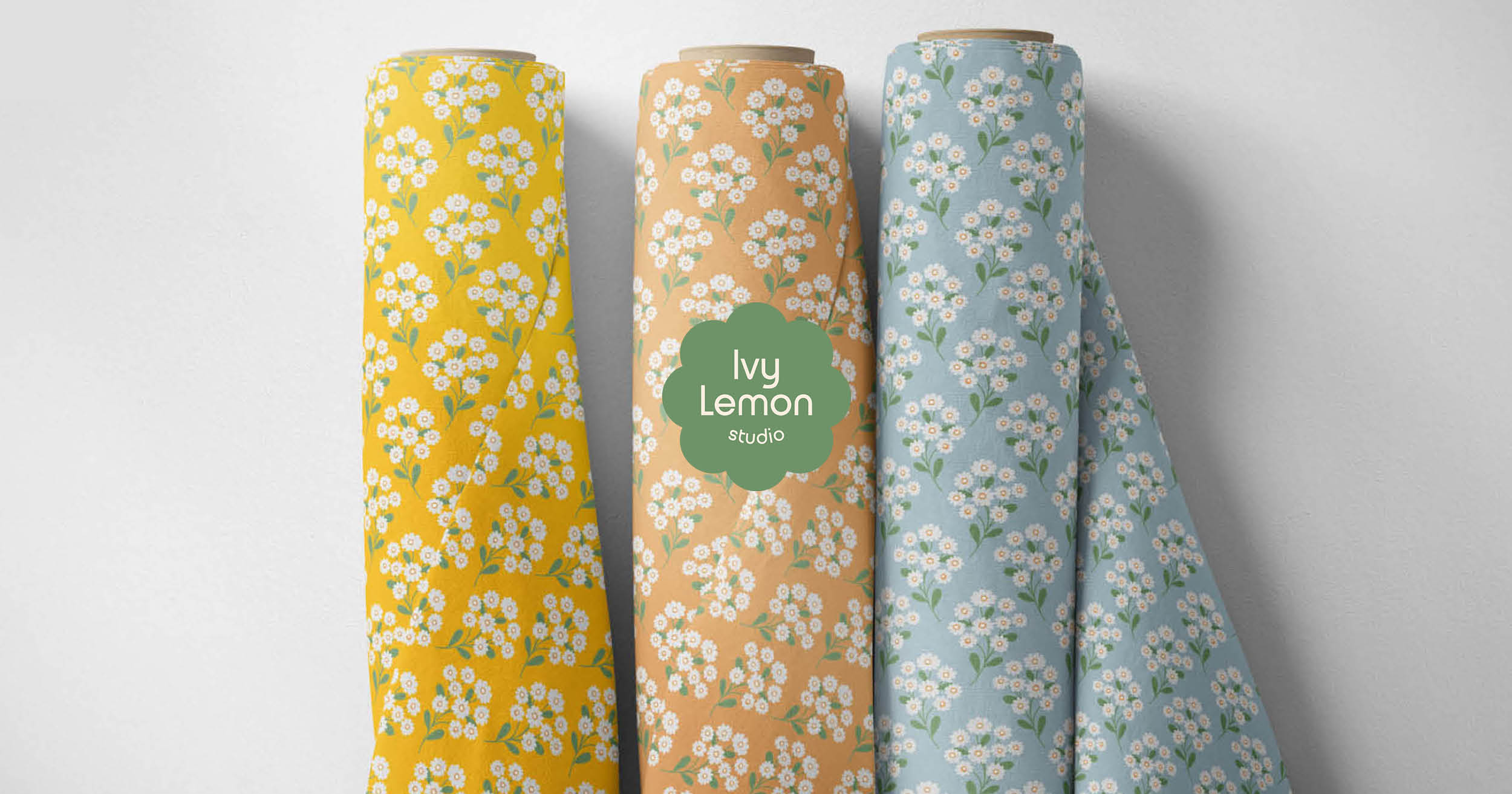 Emma Floral Pattern - Ivy Lemon Studio